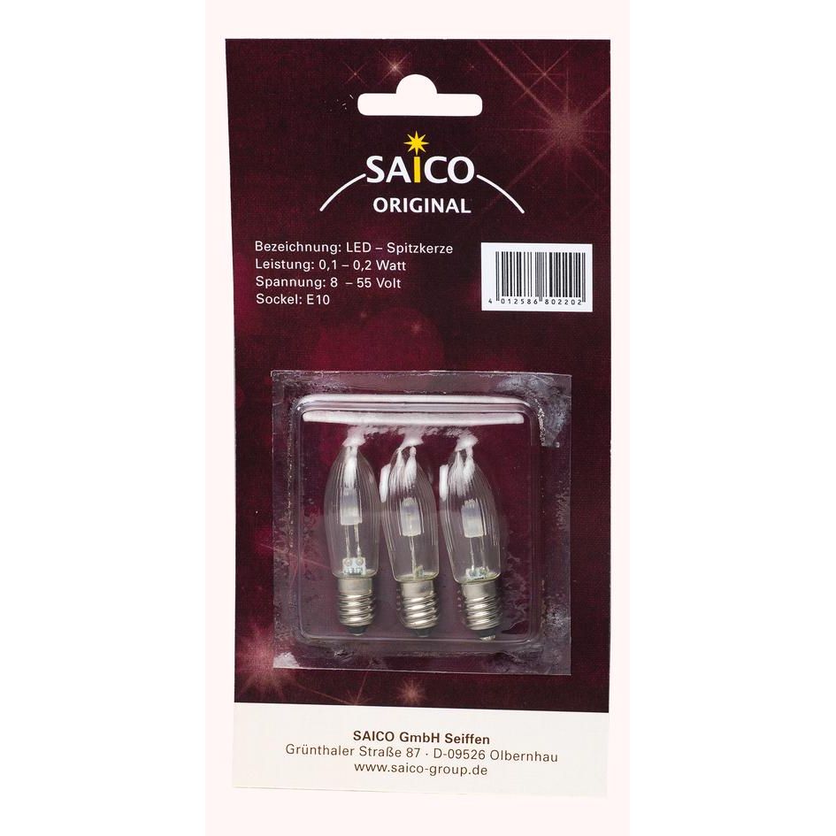 LED Spitzkerzen variabel einsetzbar | Saico GmbH Seiffen | Erzgebirge ...